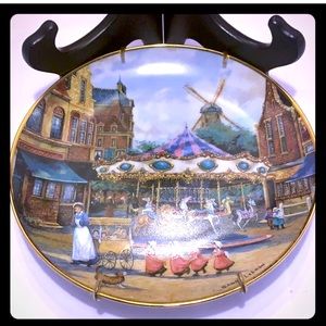 Carousel Adventures Collectible Plates | Wall Decor | Vtg Carousel ...